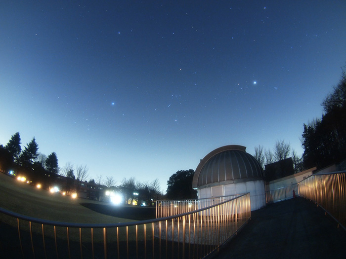 Winter Departs from Mitaka | NAOJ: National Astronomical Observatory of Japan - English