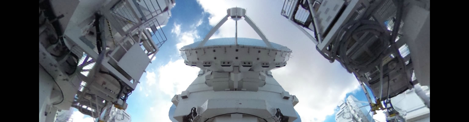Panorama Taken from the Center of the ALMA Antenna Array | NAOJ ...