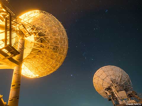 VERA Mizusawa Station and 10-m Radio Telescopes Look Up at the ...