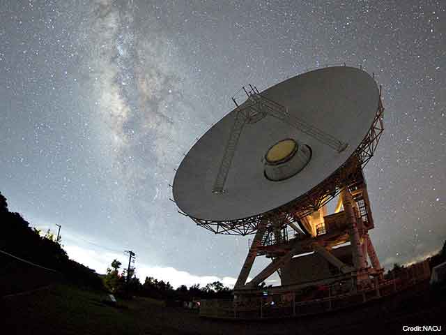 VERA Ishigakijima Station and the Summer Milky Way | NAOJ: National ...