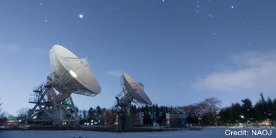 Nobeyama 45-m Radio Telescope | NAOJ: National Astronomical Observatory of Japan - English